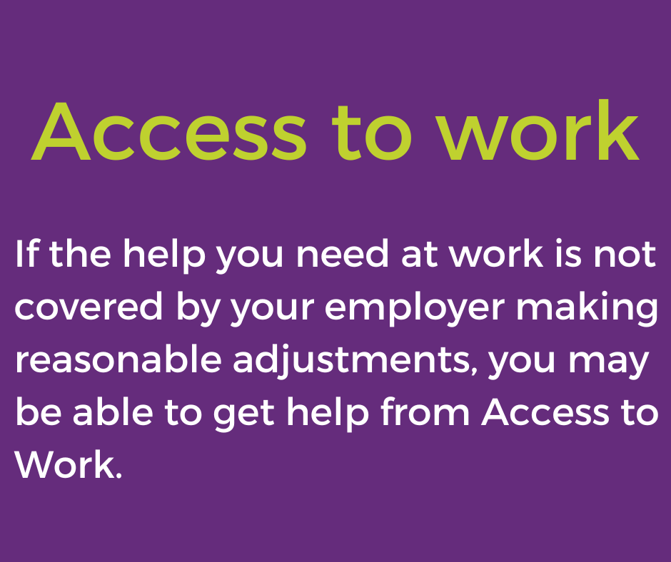 Access To Work Logo Access To Work | Disability Rights UK